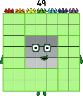 Forty-Nine | Numberblocks Season 8 to 1000000 Wiki | Fandom