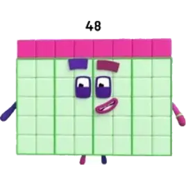 Forty-Eight | Numberblocks Season 8 to 1000000 Wiki | Fandom