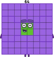 Sixty-Four | Numberblocks Season 8 to 1000000 Wiki | Fandom