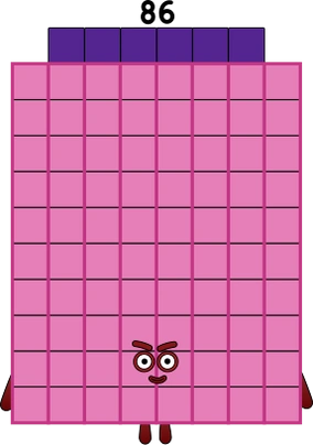 Eighty-Six | Numberblocks Season 8 to 1000000 Wiki | Fandom