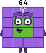 Sixty-Four | Numberblocks Season 8 to 1000000 Wiki | Fandom