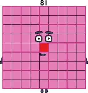 Eighty-One | Numberblocks Season 8 to 1000000 Wiki | Fandom