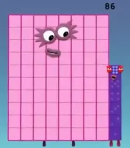 Eighty-Six | Numberblocks Season 8 to 1000000 Wiki | Fandom