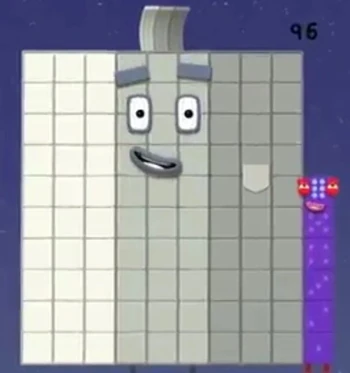 Ninety-Six | Numberblocks Season 8 to 1000000 Wiki | Fandom