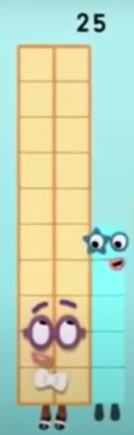 Twenty-Five | Numberblocks Season 8 to 1000000 Wiki | Fandom