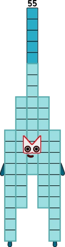 Fifty-Five | Numberblocks Season 8 to 1000000 Wiki | Fandom