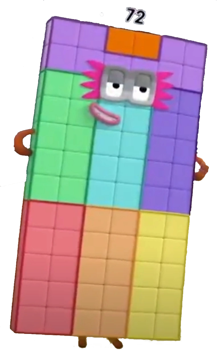 Seventy-Two | Numberblocks Season 8 to 1000000 Wiki | Fandom