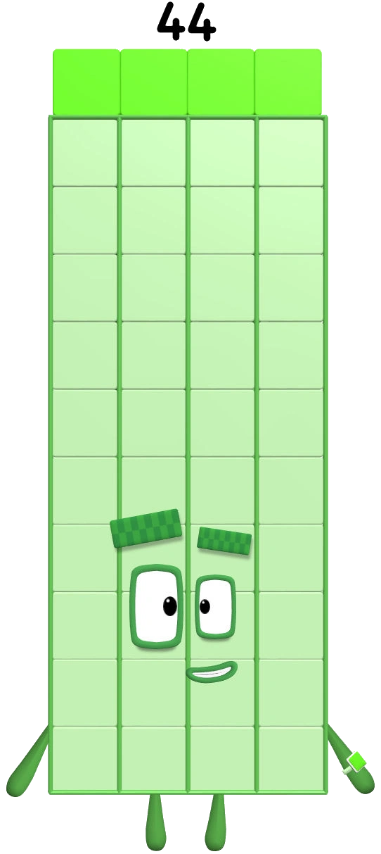 Forty-Four | Numberblocks Season 8 to 1000000 Wiki | Fandom