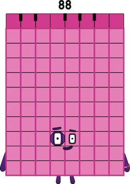 Eighty-Eight | Numberblocks Season 8 to 1000000 Wiki | Fandom