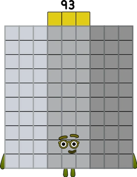 Ninety-Three | Numberblocks Season 8 to 1000000 Wiki | Fandom