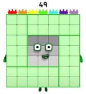 Forty-Nine | Numberblocks Season 8 to 1000000 Wiki | Fandom