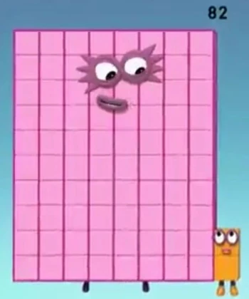 Eighty-Two | Numberblocks Season 8 to 1000000 Wiki | Fandom