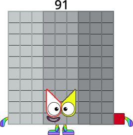 Ninety-One | Numberblocks Season 8 to 1000000 Wiki | Fandom