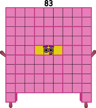 Eighty-Three | Numberblocks Season 8 to 1000000 Wiki | Fandom