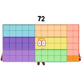 Seventy-Two | Numberblocks the Movie Wiki | Fandom