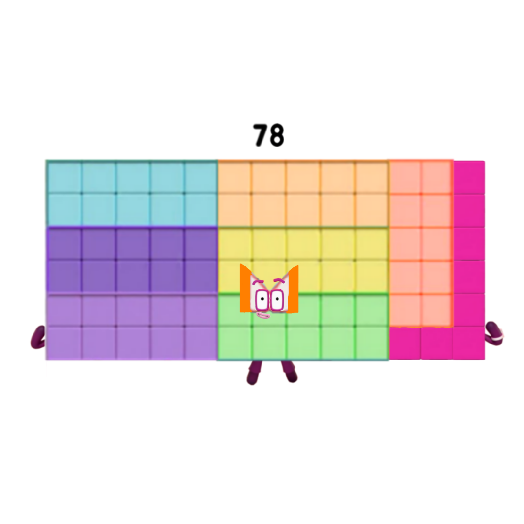 Seventy-Eight | Numberblocks the Movie Wiki | Fandom