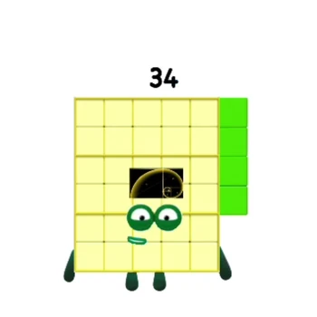 Thirty-Four | Numberblocks the Movie Wiki | Fandom
