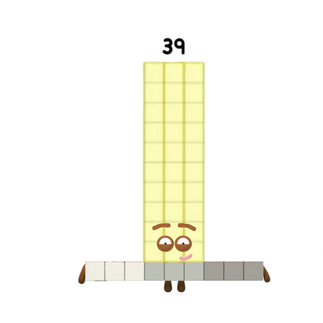Thirty-Nine | Numberblocks the Movie Wiki | Fandom