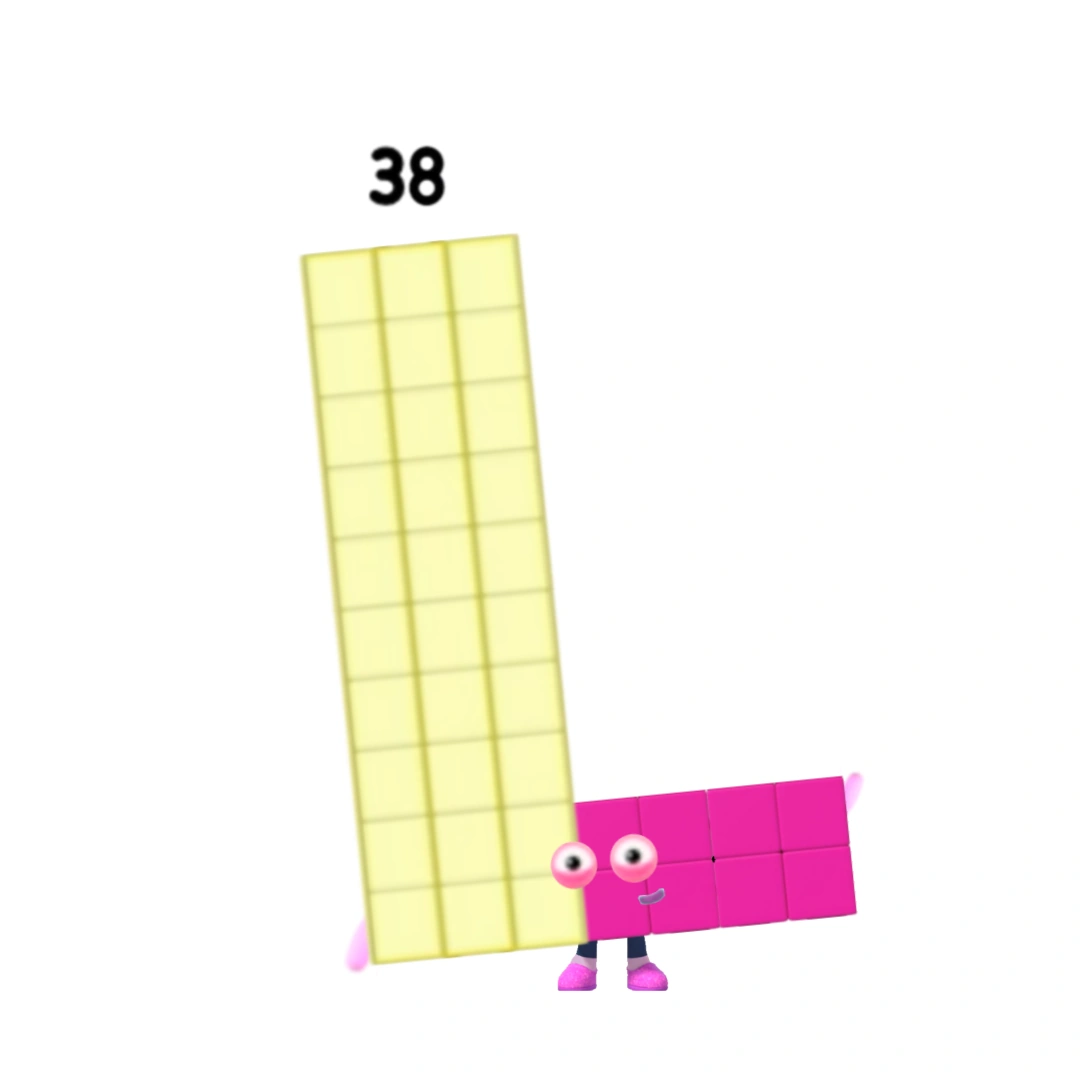 Thirty-Eight | Numberblocks the Movie Wiki | Fandom