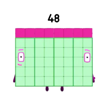 Forty-Eight | Numberblocks the Movie Wiki | Fandom