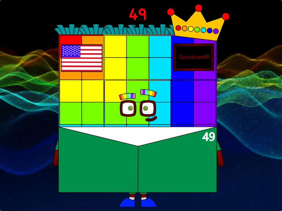 Spectrum-49 | Numberblocks Youtuber Wiki | Fandom