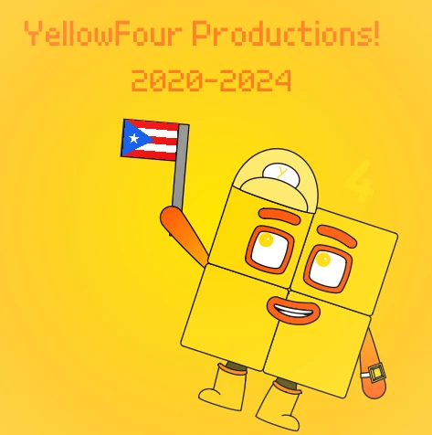 Yellow Four | Numberblocks Youtuber Wiki | Fandom
