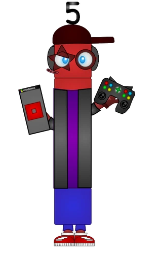 Red-Five | Numberblocks Youtuber Wiki | Fandom