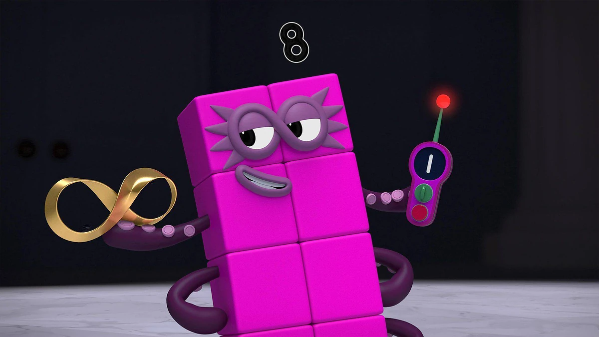 Octonaughty and the Fractionator | Numberblocks Wiki | Fandom