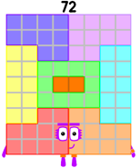 Seventy-Two/Fanmade Gallery | Numberblocks Wiki | Fandom