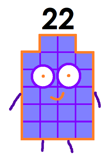 Twenty-Two/Fanmade Gallery | Numberblocks Wiki | Fandom