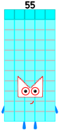 Fifty-Five/Fanmade Gallery | Numberblocks Wiki | Fandom