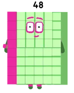 Forty-Eight/Fanmade Gallery | Numberblocks Wiki | Fandom