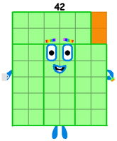 Forty-Two/Fanmade Gallery | Numberblocks Wiki | Fandom