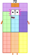 Seventy-Two/Fanmade Gallery | Numberblocks Wiki | Fandom