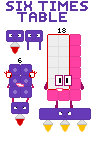 Six Times Table/Fanmade Gallery | Numberblocks Wiki | Fandom