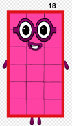 Eighteen (character)/Fanmade Gallery | Numberblocks Wiki | Fandom