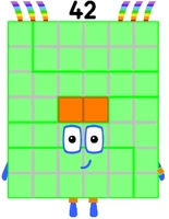 Forty-Two/Fanmade Gallery | Numberblocks Wiki | Fandom