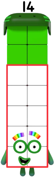 Fourteen (character) | Numberblocks Wiki | Fandom