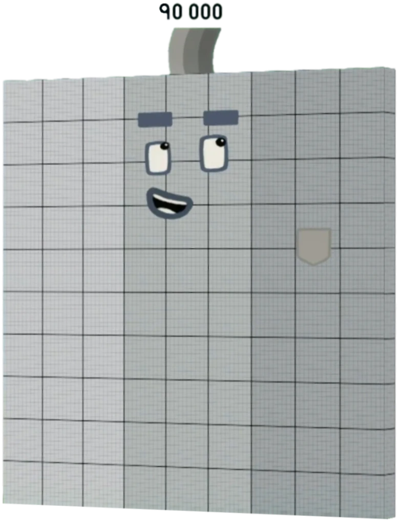 Ninety Thousand | Numberblocks Wiki | Fandom