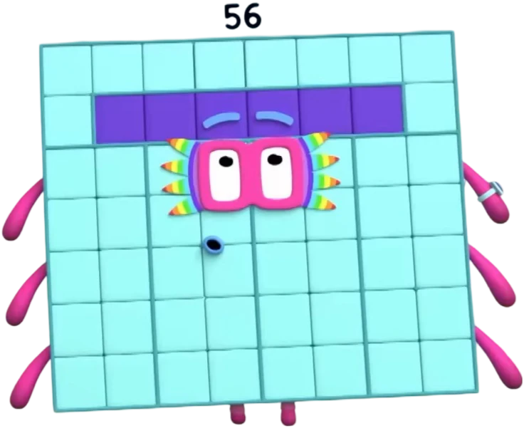Fifty-Six | Numberblocks Wiki | Fandom