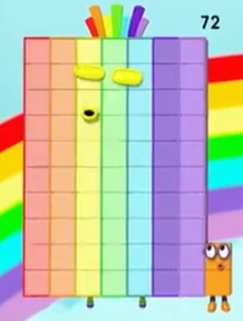 Seventy-Two | Numberblocks Wiki | Fandom