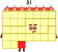 Thirty-One | Numberblocks Wiki | Fandom