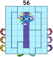 Fifty-Six/Fanmade Gallery | Numberblocks Wiki | Fandom