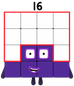 Sixteen (character) | Numberblocks Wiki | Fandom
