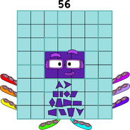 Fifty-Six/Fanmade Gallery | Numberblocks Wiki | Fandom