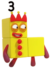 Three (character) | Numberblocks Wiki | Fandom