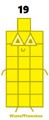 Nineteen (character) | Numberblocks Wiki | Fandom