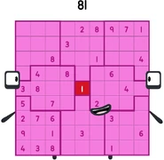 Eighty-One/Fanmade Gallery | Numberblocks Wiki | Fandom