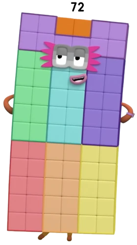 Seventy-Two | Numberblocks Wiki | Fandom