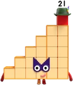 Twenty-One | Numberblocks Wiki | Fandom